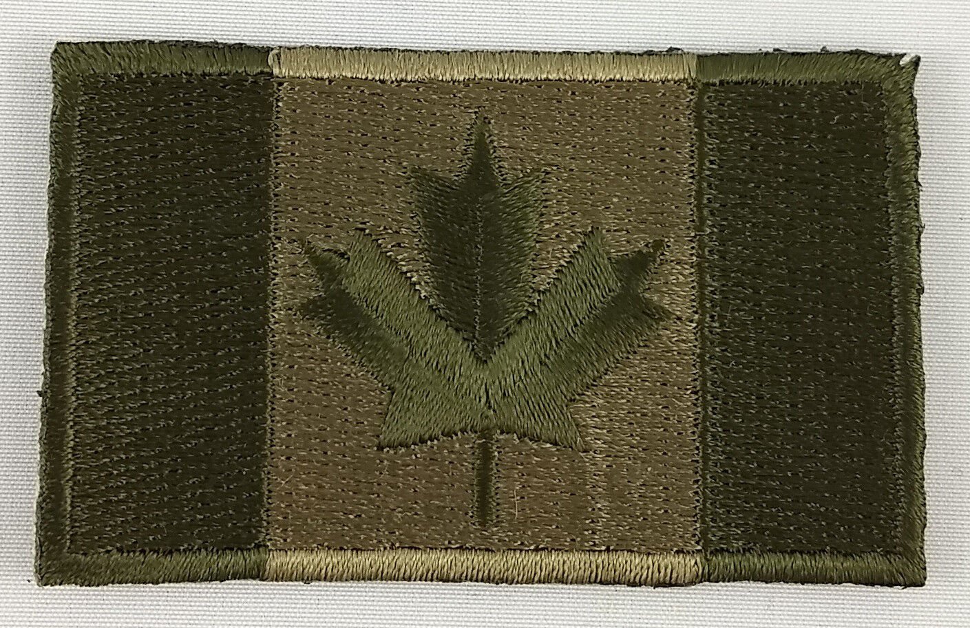 Canada Canadian Tactical Flag Patch Embroidered Iron On Applique Military