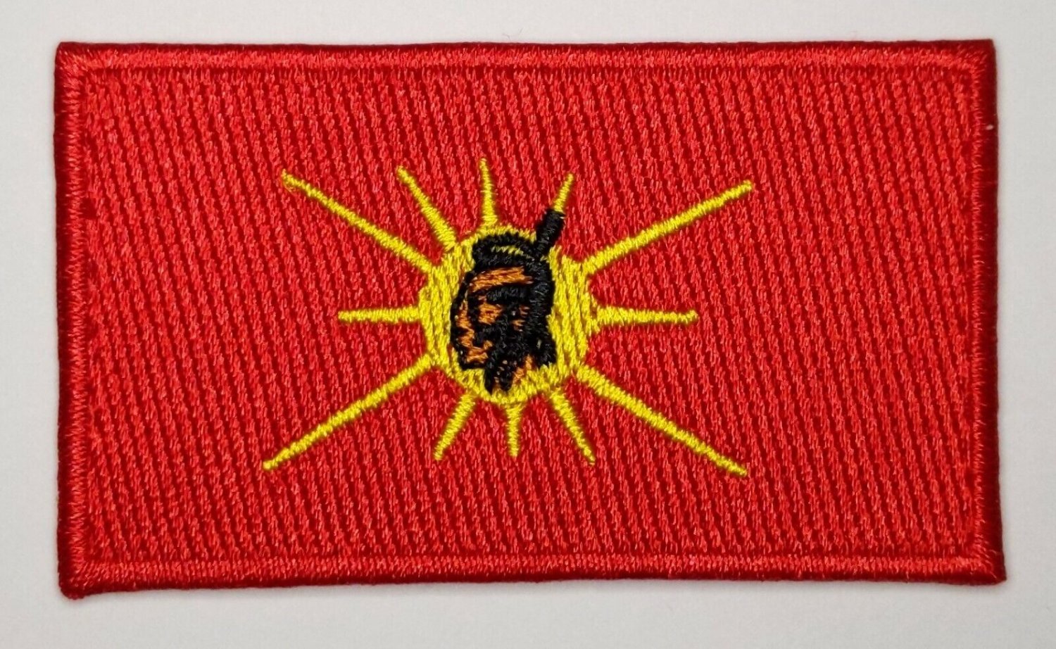 Oka Mohawk Warrior Unity Flag Patch Badge Embroidered Iron On Applique