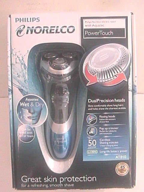 Philips Norelco AT810 Powertouch with Aquatec Electric Razor