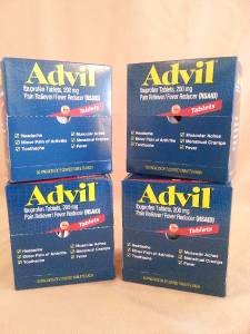 Advil Pain Reliever Single Dose Packets Headache/Muscular Pain 200 / Pack