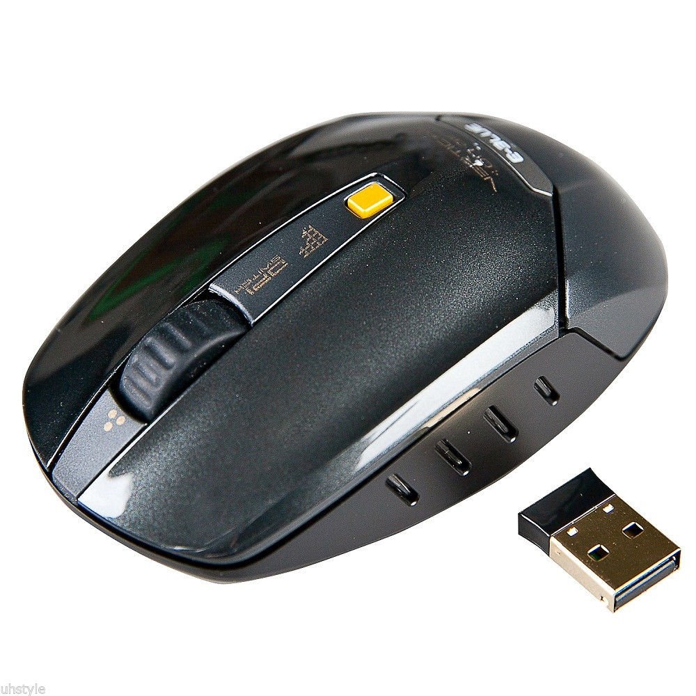 E-Blue (E-3lue) Vertical On Air EMS148GY Gray Wireless Mouse