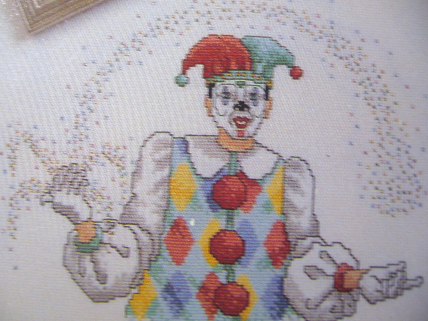 Magic Show Clown Cross Stitch Patterns