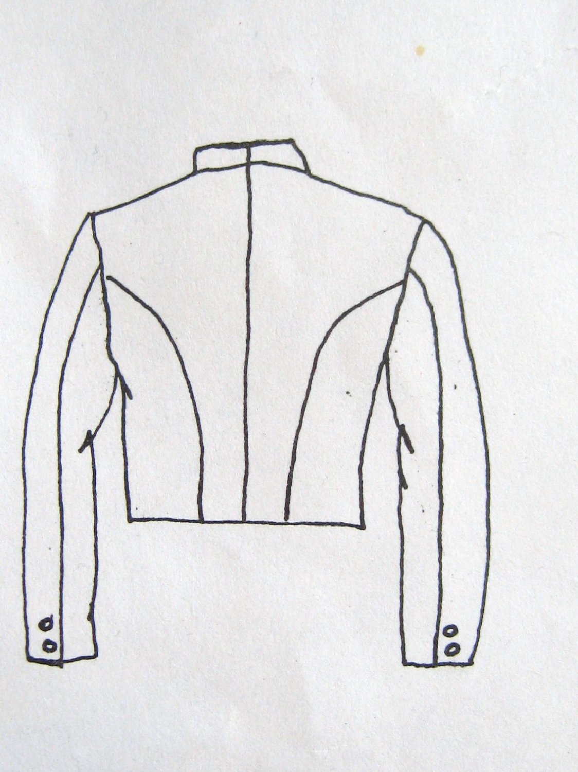 Period Impressions Shell Jacket Sewing Pattern no. 714 sz 34 36 38
