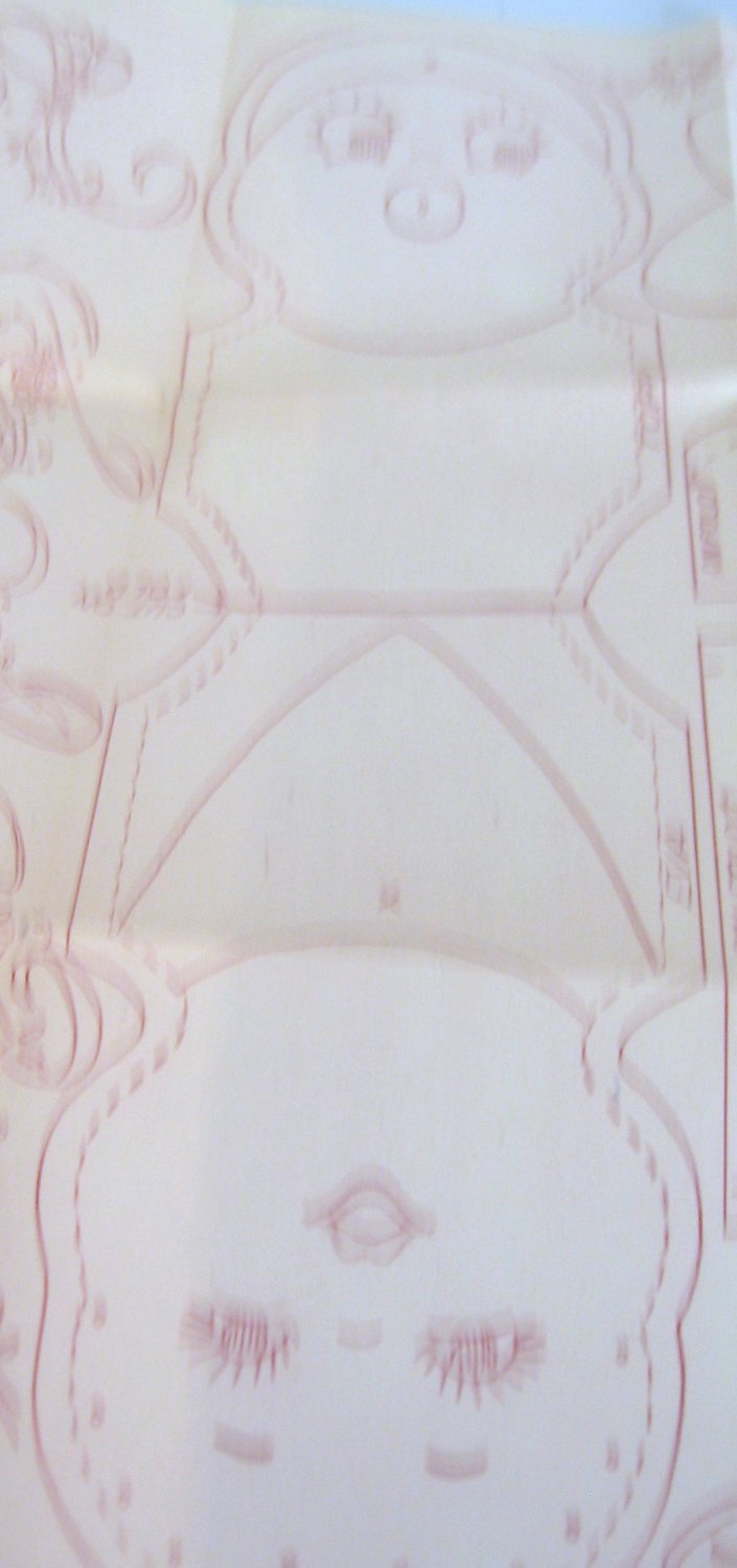 Topsy Eva Upside Down Doll Pattern Transfer & Daisy Rick Rack Quilt ...