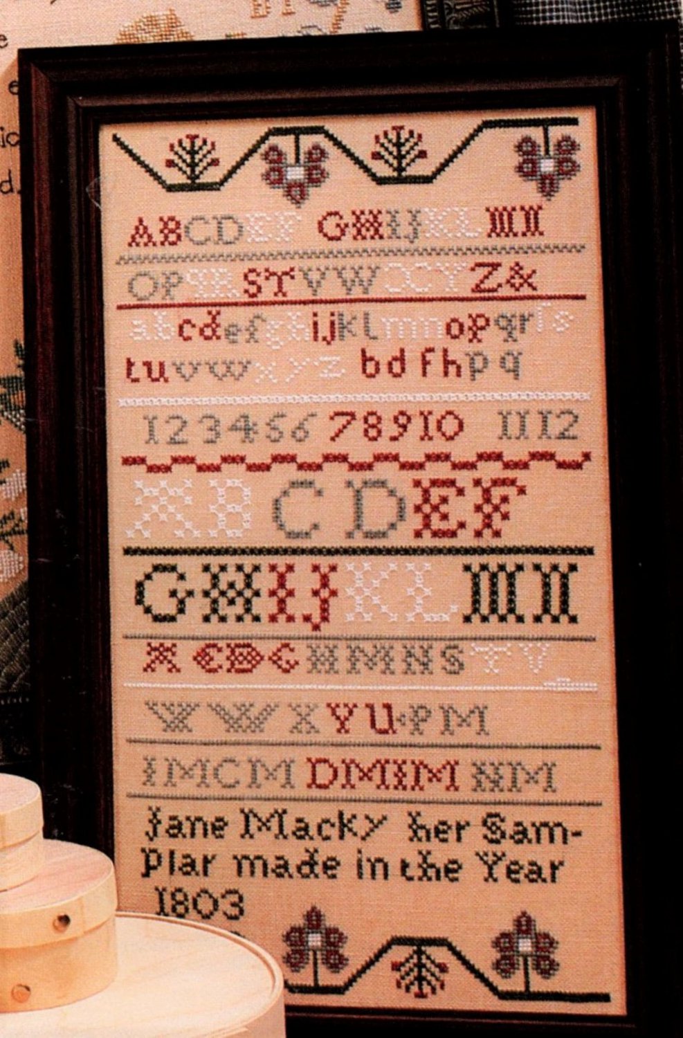 Seven Historical Samplers Counted Cross Stitch Pattern