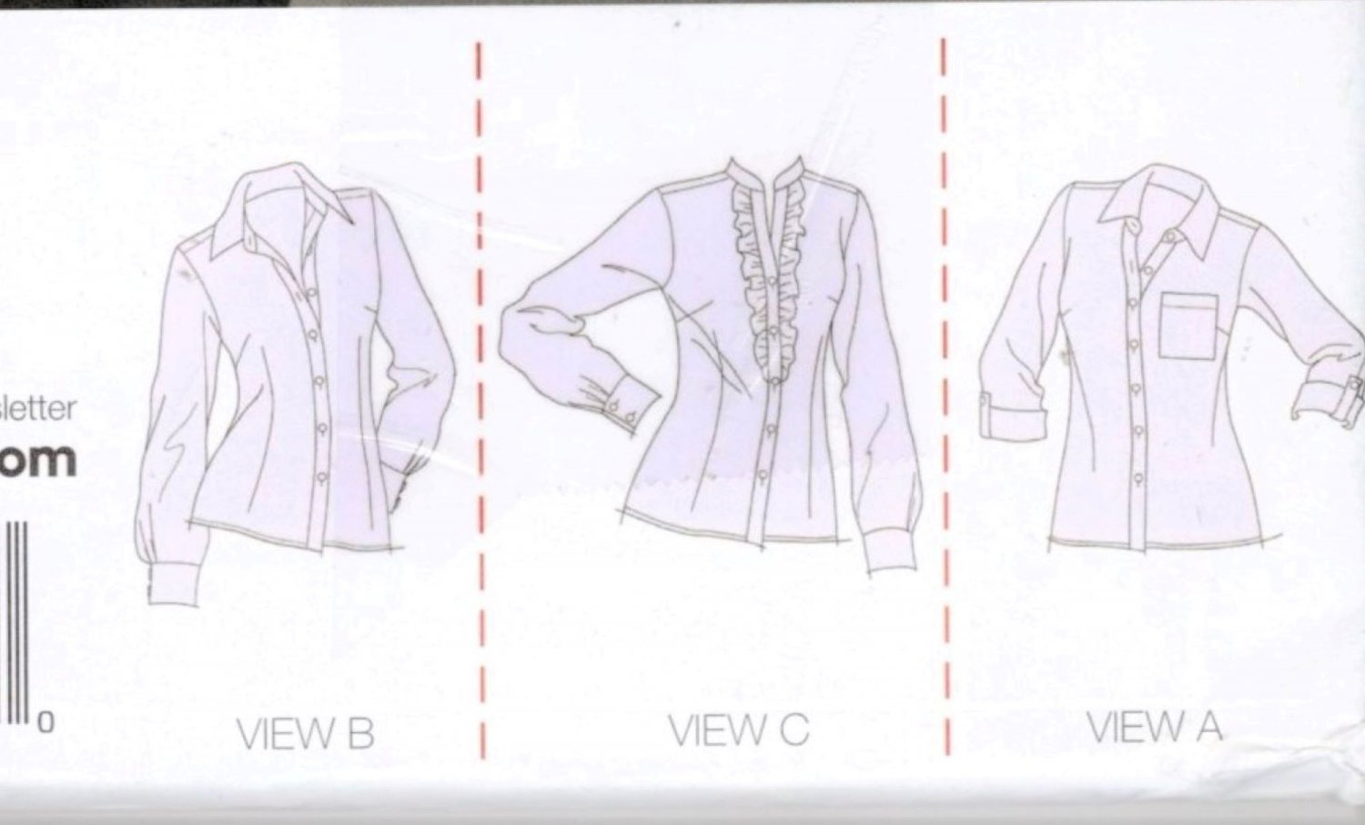 Top with Separate different Cup Sizes Sewing Pattern, Simplicity 2339 ...