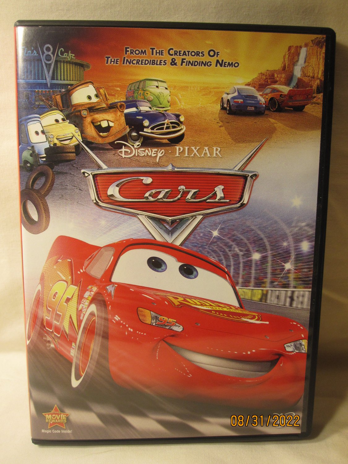 DVD Disney Pixar Animation- Cars