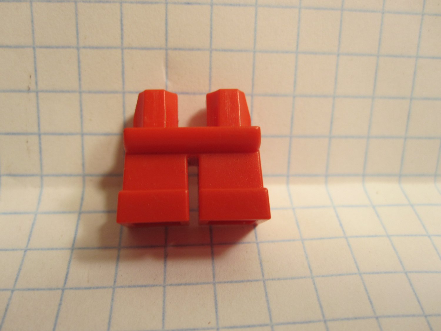 Lego part #41879: Red Short Legs