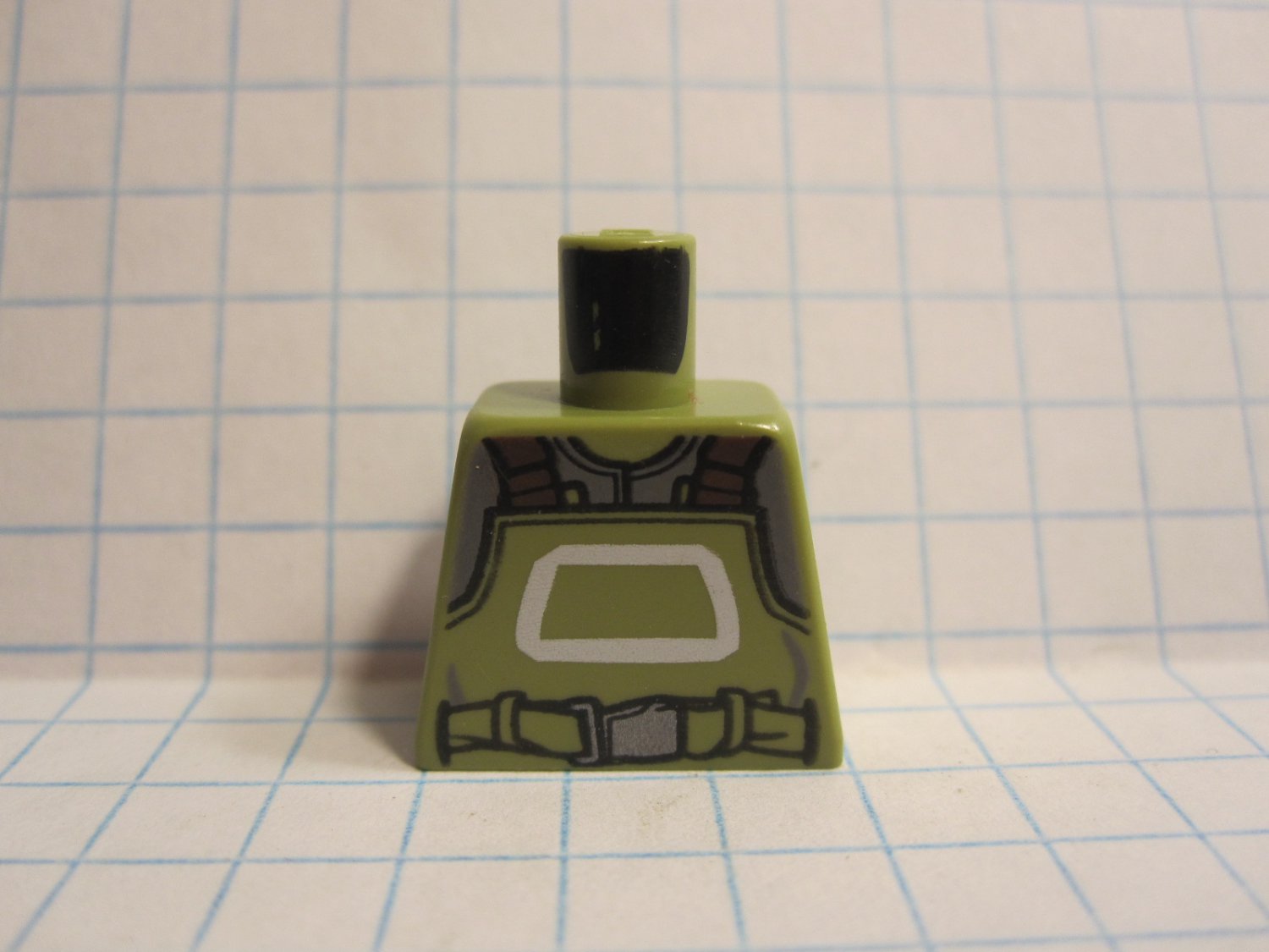 Lego part #973pb2132: Olive Torso- Star Wars Resistance ground Crew ...