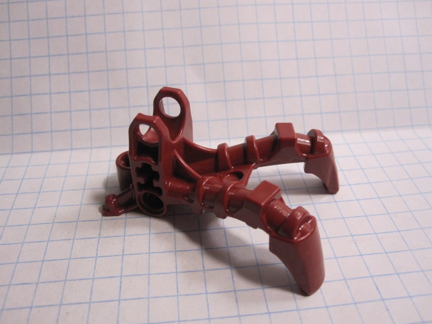 Lego Bionicle part #60902: Dark Red- Foot / Claw w/ Ball Socket