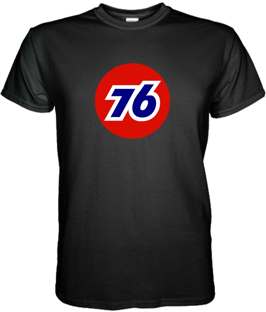 Union 76 Petrol Retro Logo T-Shirt Oil Gas Station