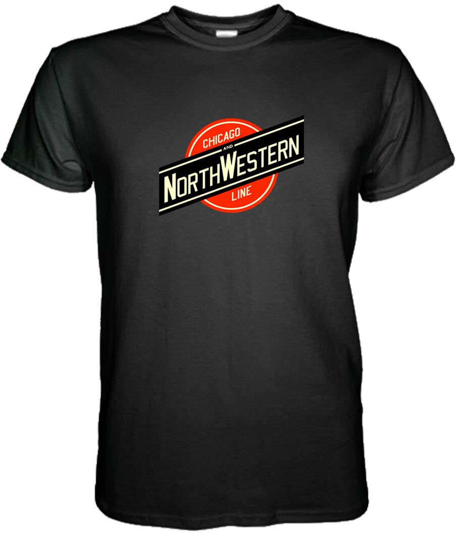 Chicago Northwestern Railroad Logo T-Shirt