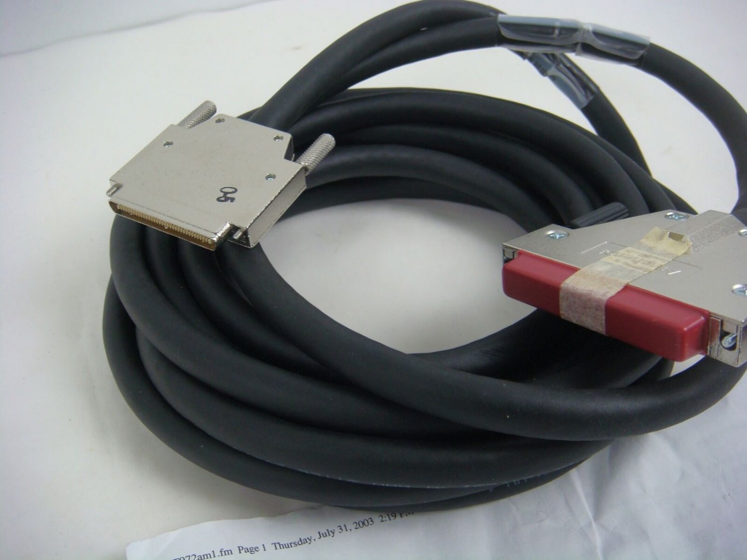 Dell 13ft VHDCI-68Pin HD68 Ultra 320 SCSI Cable 0JJ003