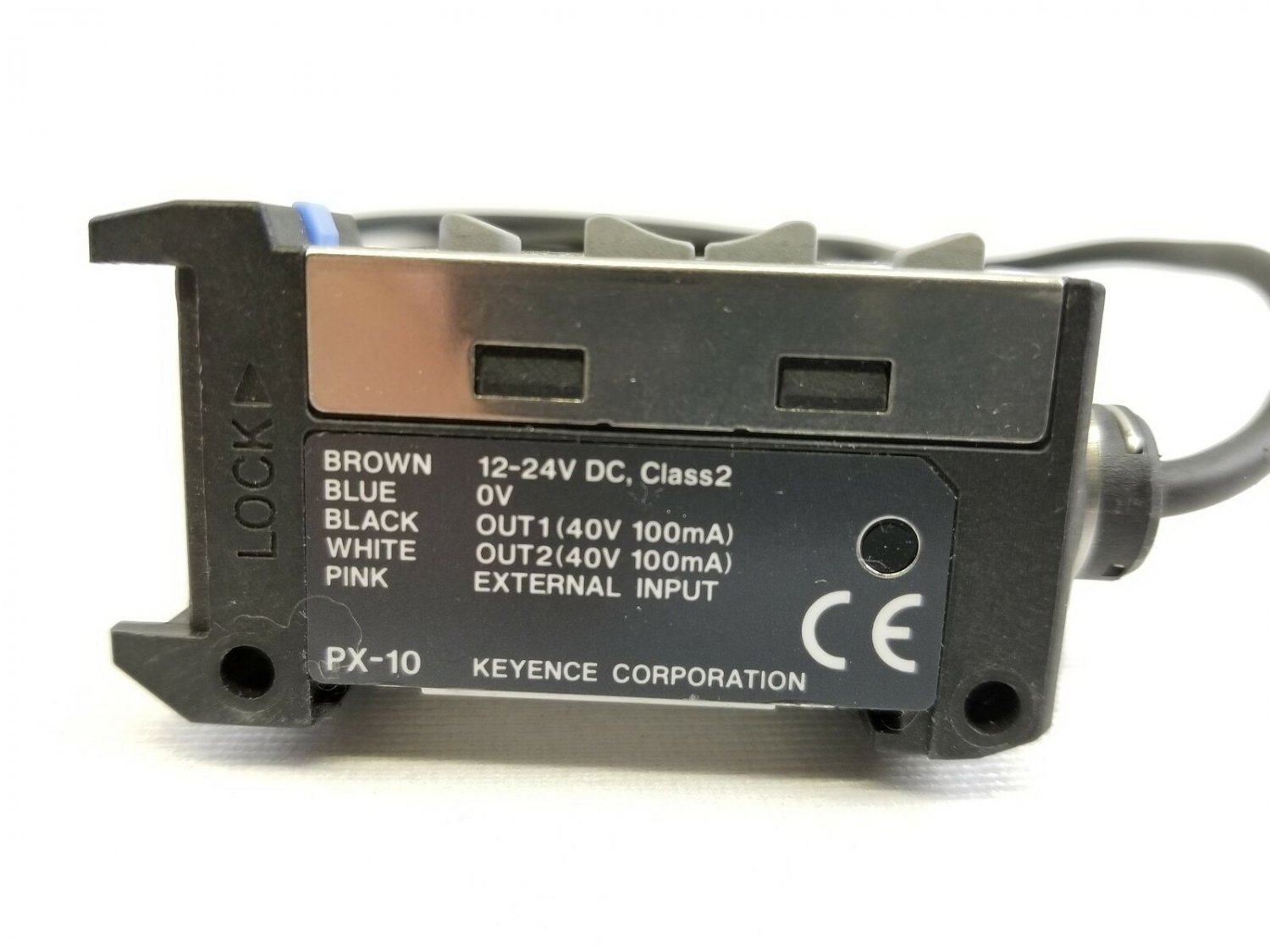 Keyence PX10 Amplifier Unit Cable PX IP67