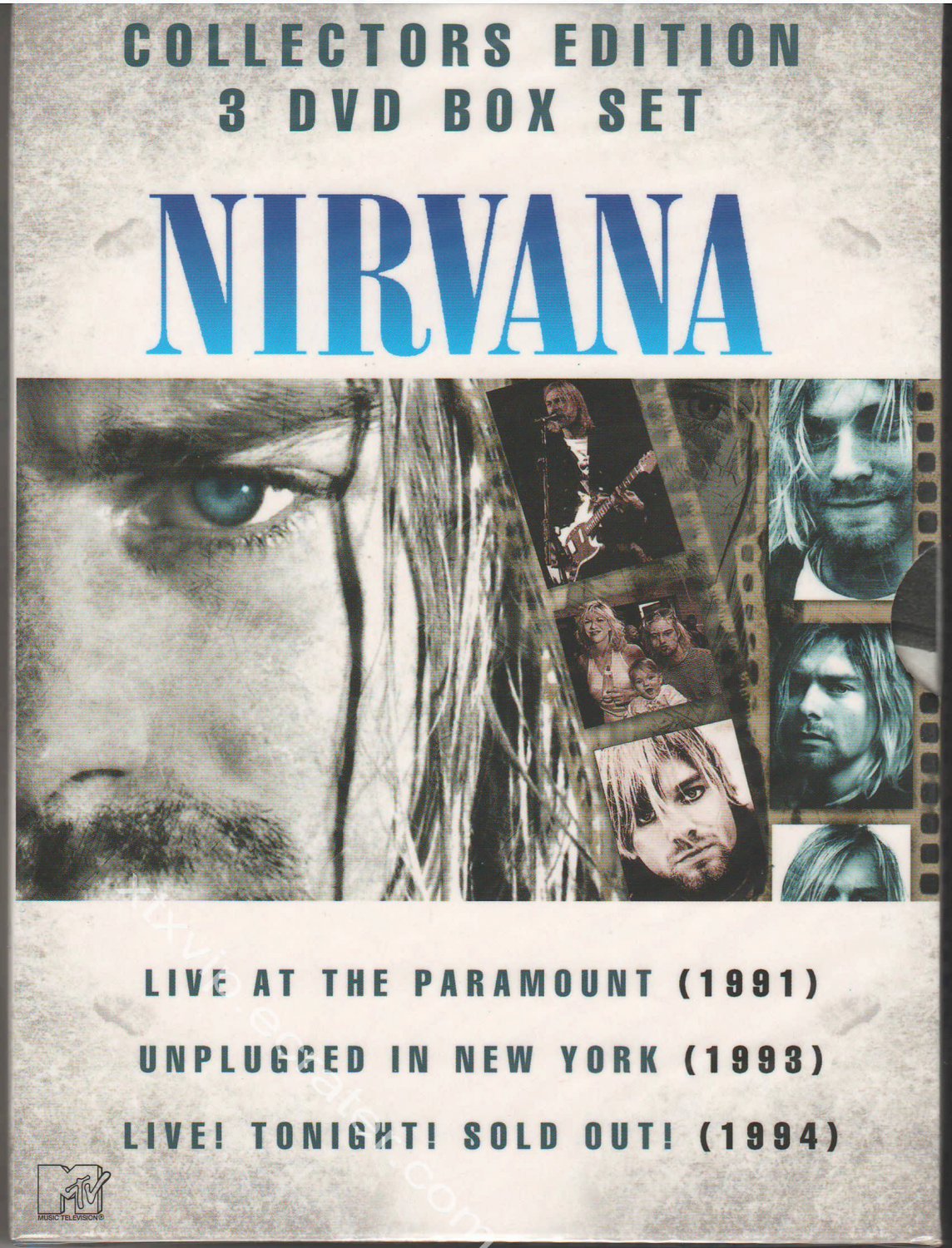 NIRVANA - Unplugged in NY / Live At The Paramount / Live! Tonight! - 3 ...