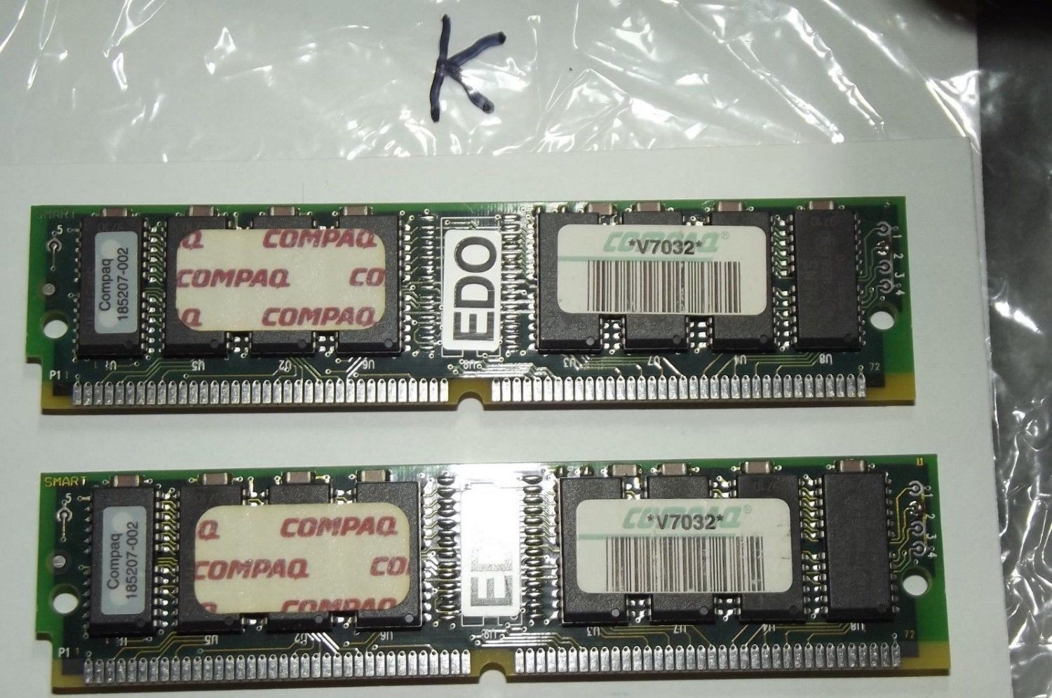 Compaq 185207-002 72-Pin Tin 60ns 16-Chip EDO Memory Module