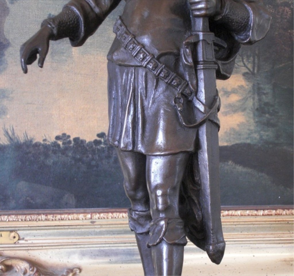 Xerxes the Great Persian King Bronze Sculpture