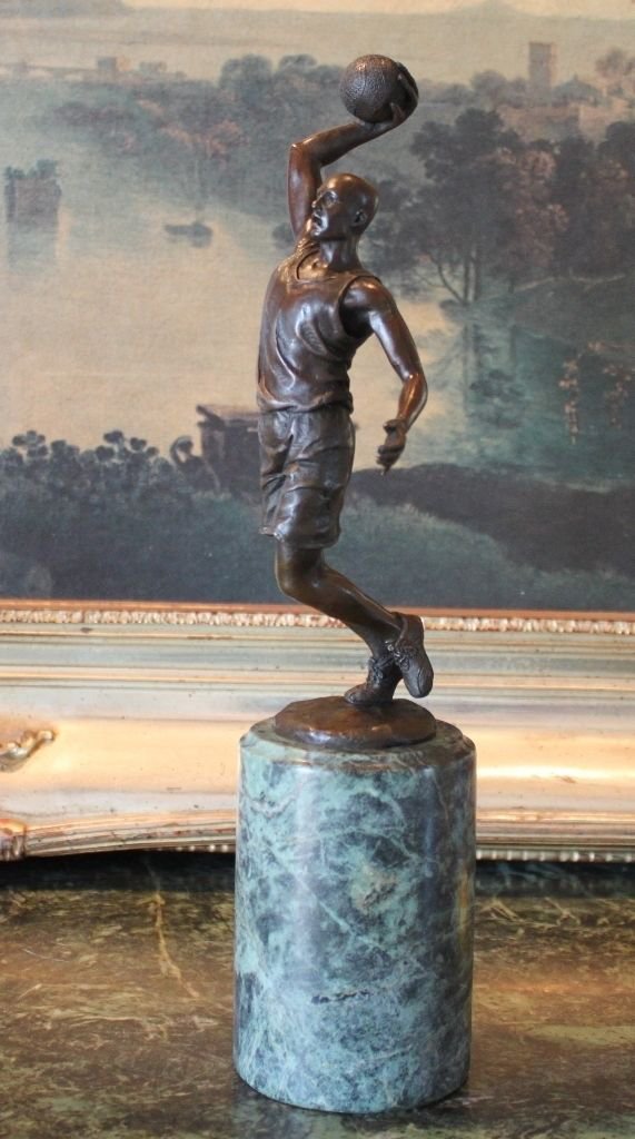 NBA Basketball Player Bronze Sculpture