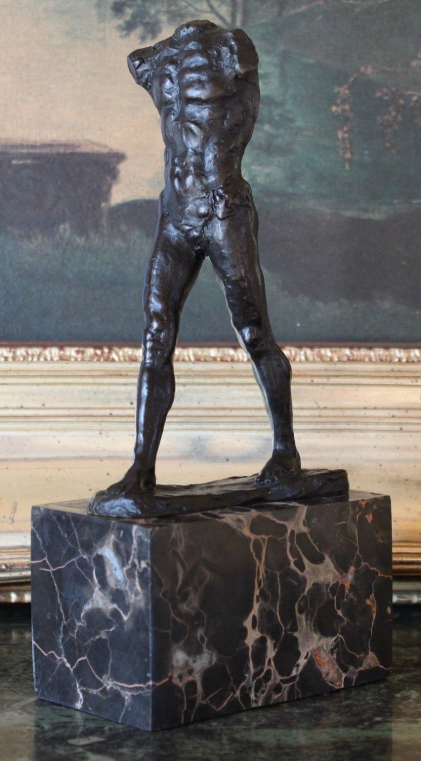 Rodin's "The Walking Man" Bronze Sculpture