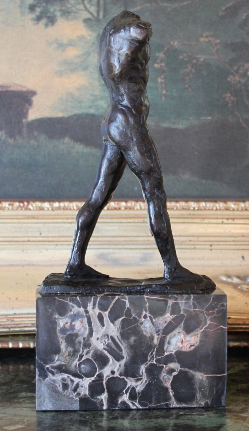 Rodin's "The Walking Man" Bronze Sculpture