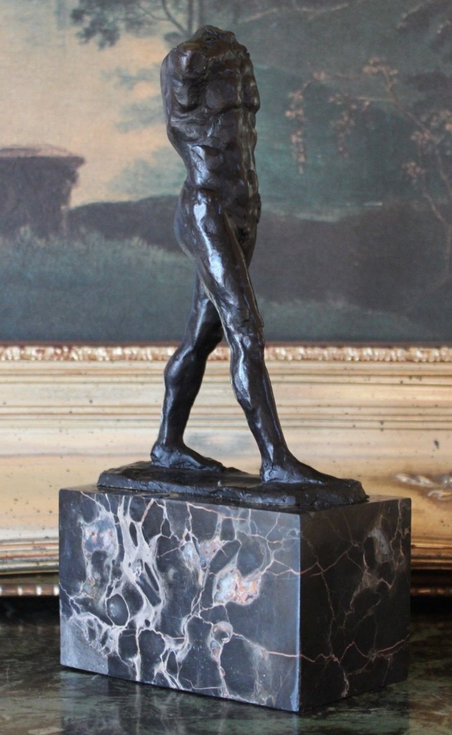 Rodin's "The Walking Man" Bronze Sculpture
