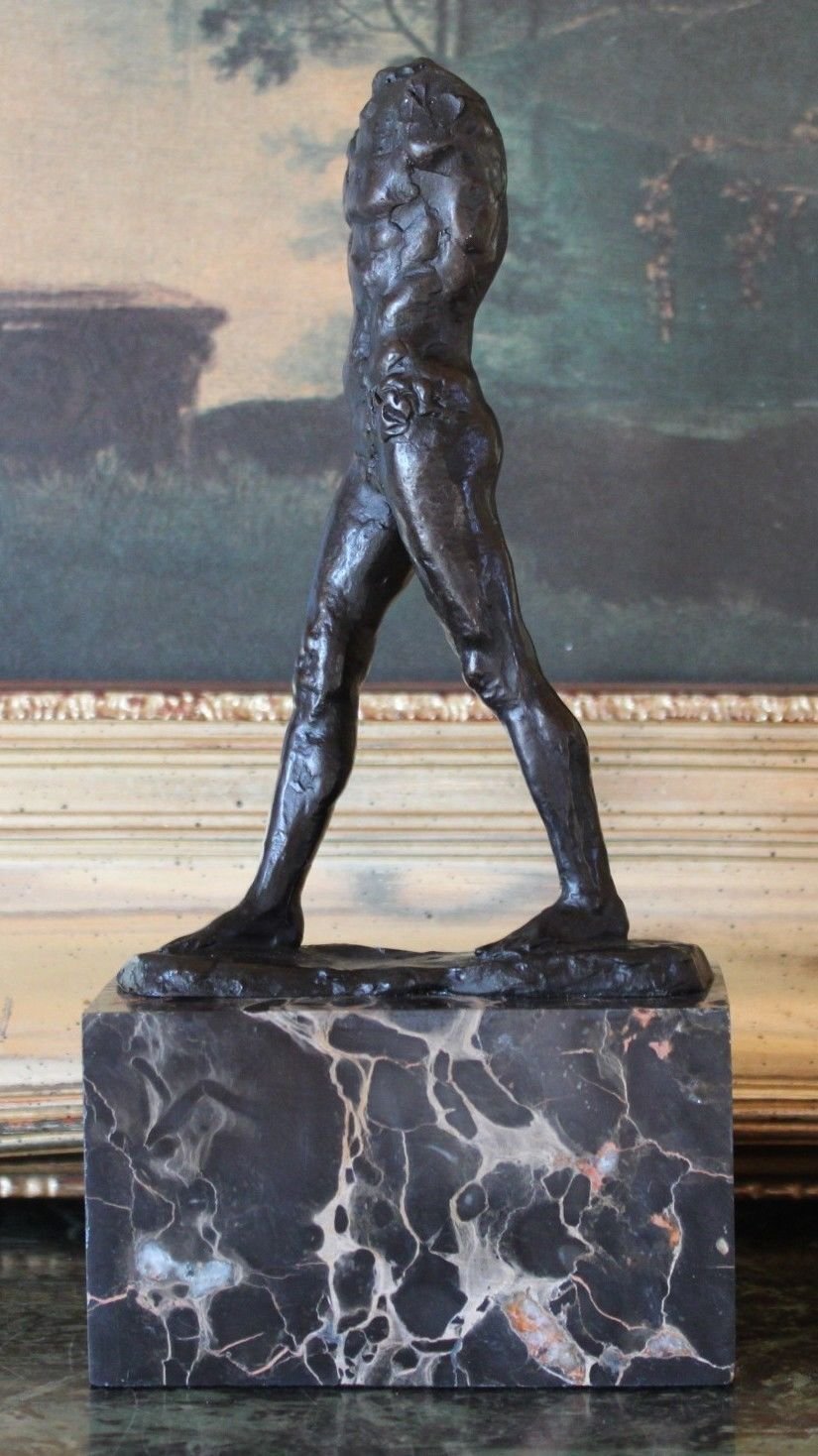 Rodin's "The Walking Man" Bronze Sculpture