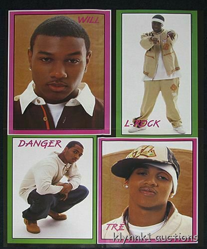 B2k Omarion J Boog 4 Posters Centerfolds Lot 2158a Atl Imx Ldb Marques Houston