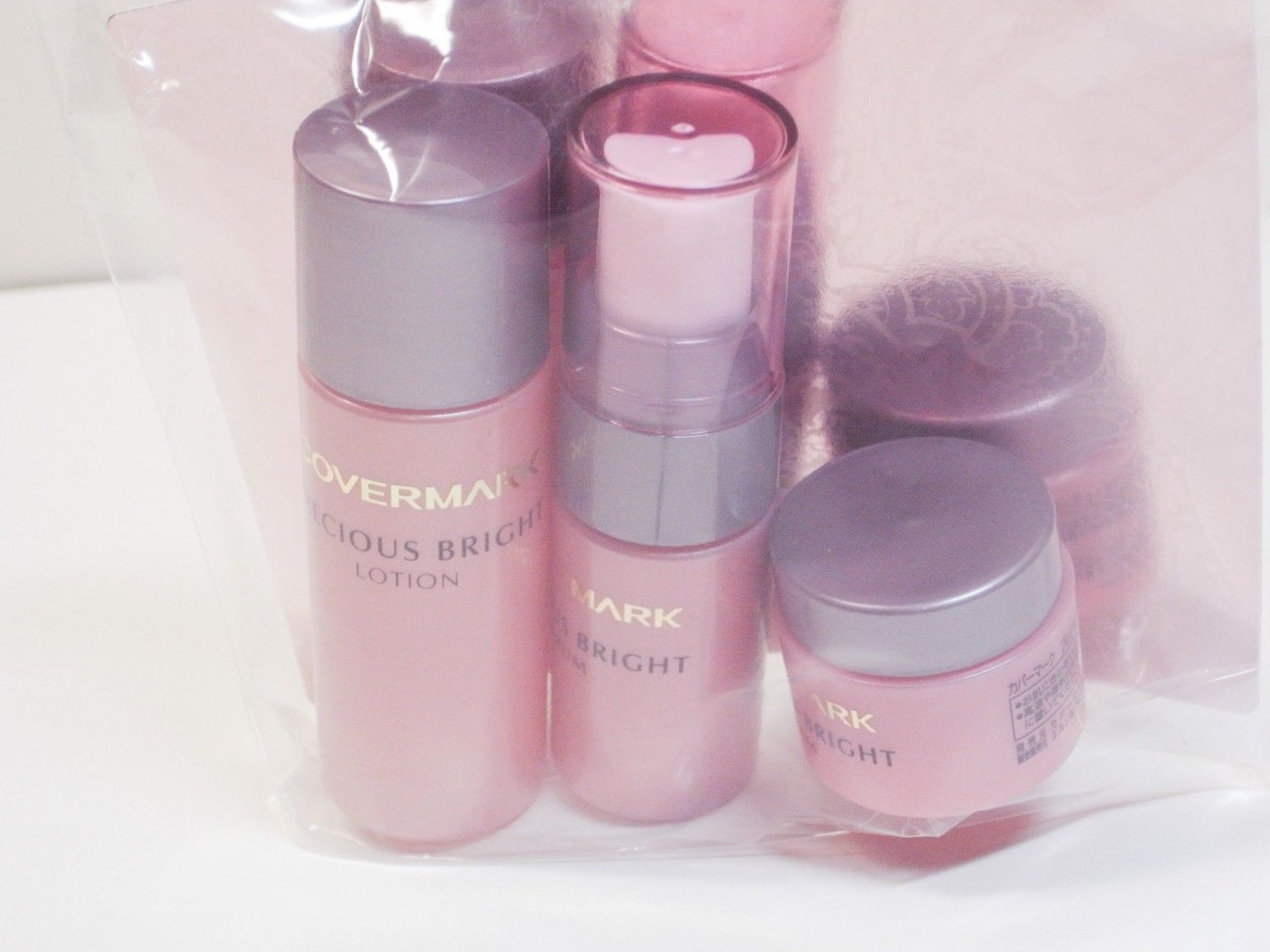 Covermark Precious Bright serum lotion cream set whitening