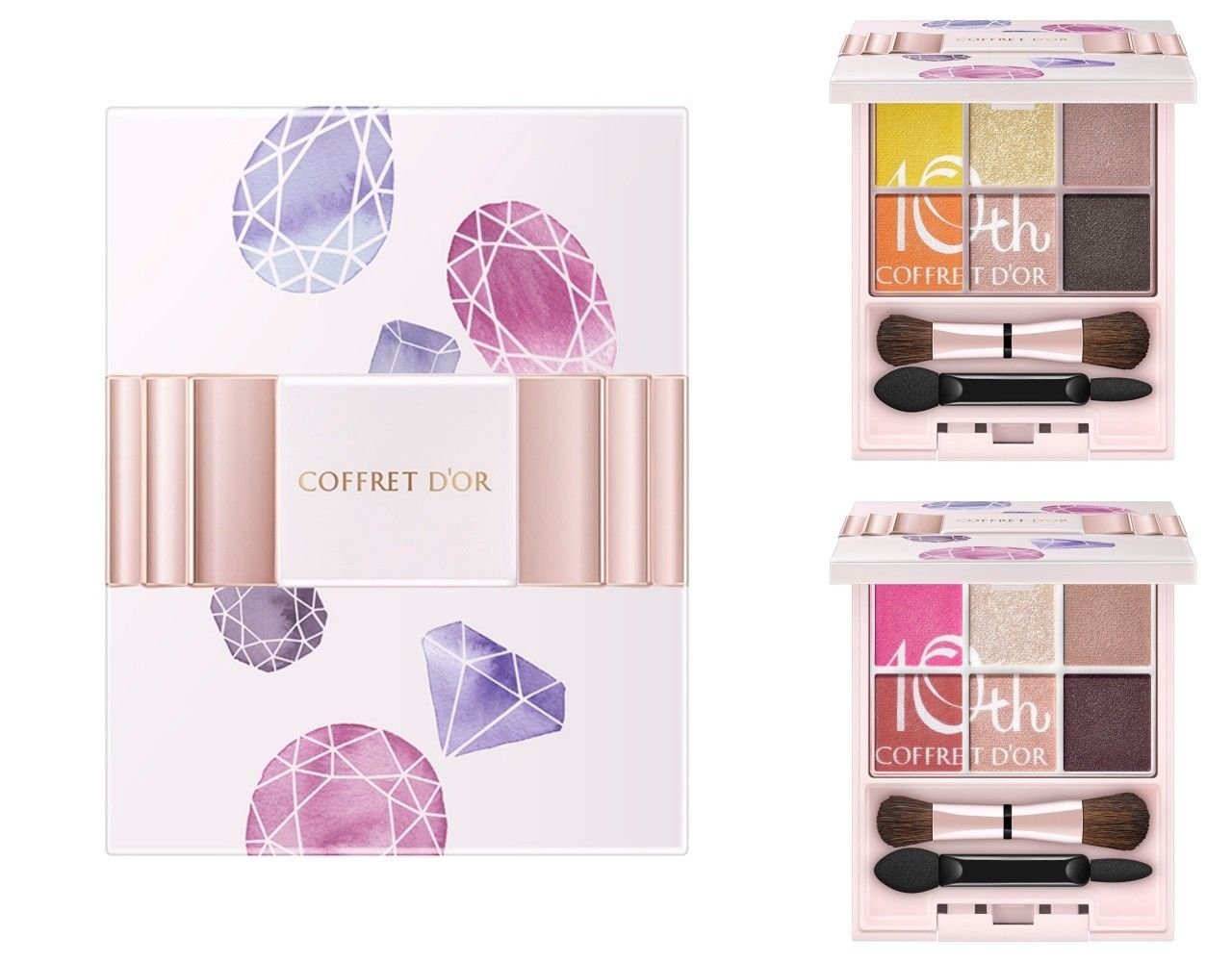 Kanebo Coffret D'or 10th Anniversary 6 Selection Eyes #02 limited edition