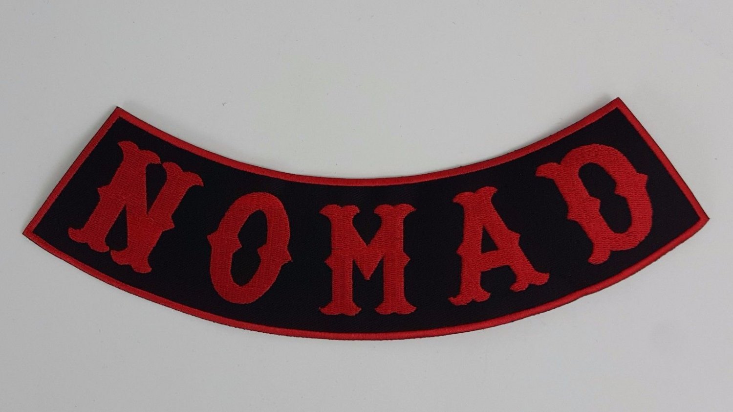 Nomad - Bottom Rocker Iron on Harley Military Club Back Patch