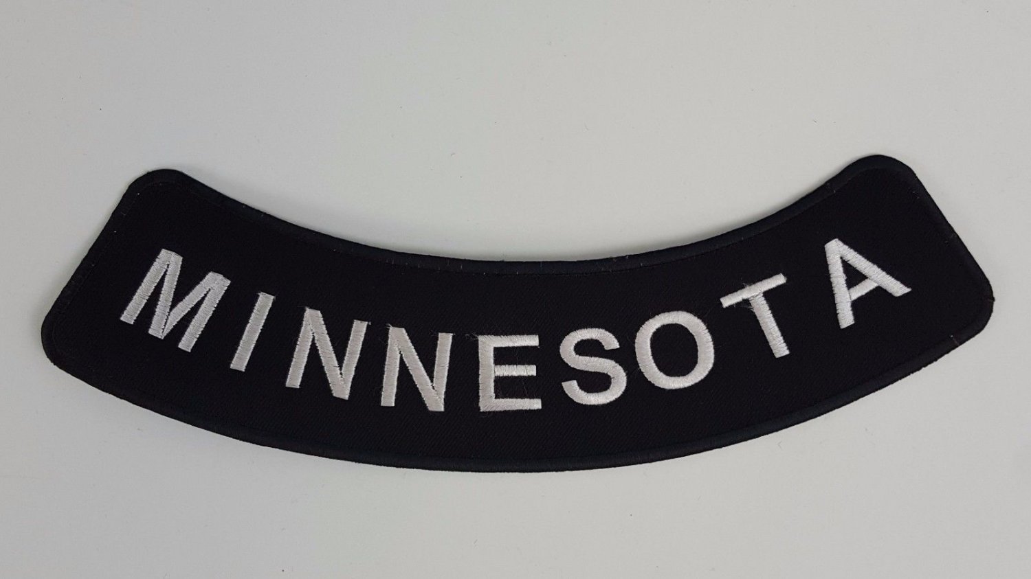 Minnesota - Bottom Rocker Iron on Harley Military Club Back Patch