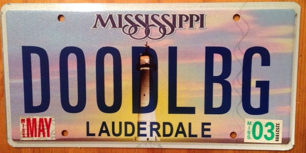 vanity DOODLE BUG license plate Scooter Rail Car Railroad Ford Racing ...
