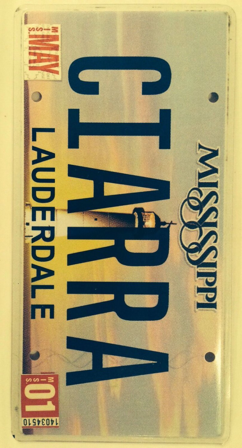 Vanity CIARRA CIARA license plate Chiara Kiara Kiera Keira Sierra Ciera ...