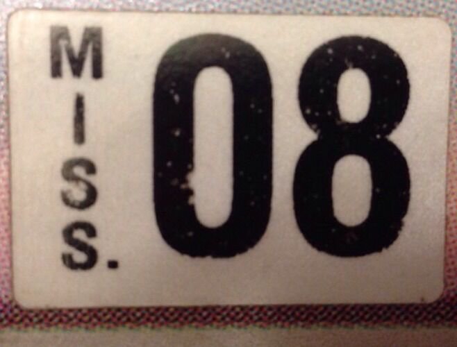 Vanity CHEER CHEERLEADING 2008 license plate Cheerleader USASF Dance ...