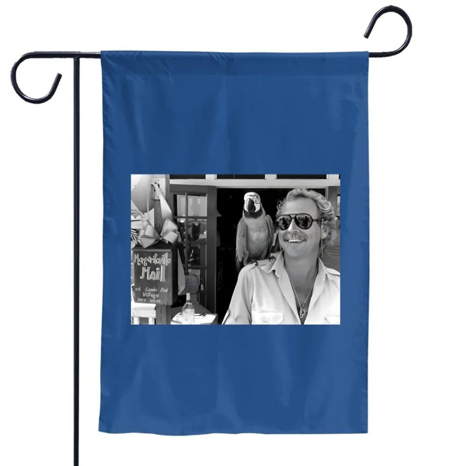 Rip Jimmy Buffett - Jimmy Buffett - Garden Flags
