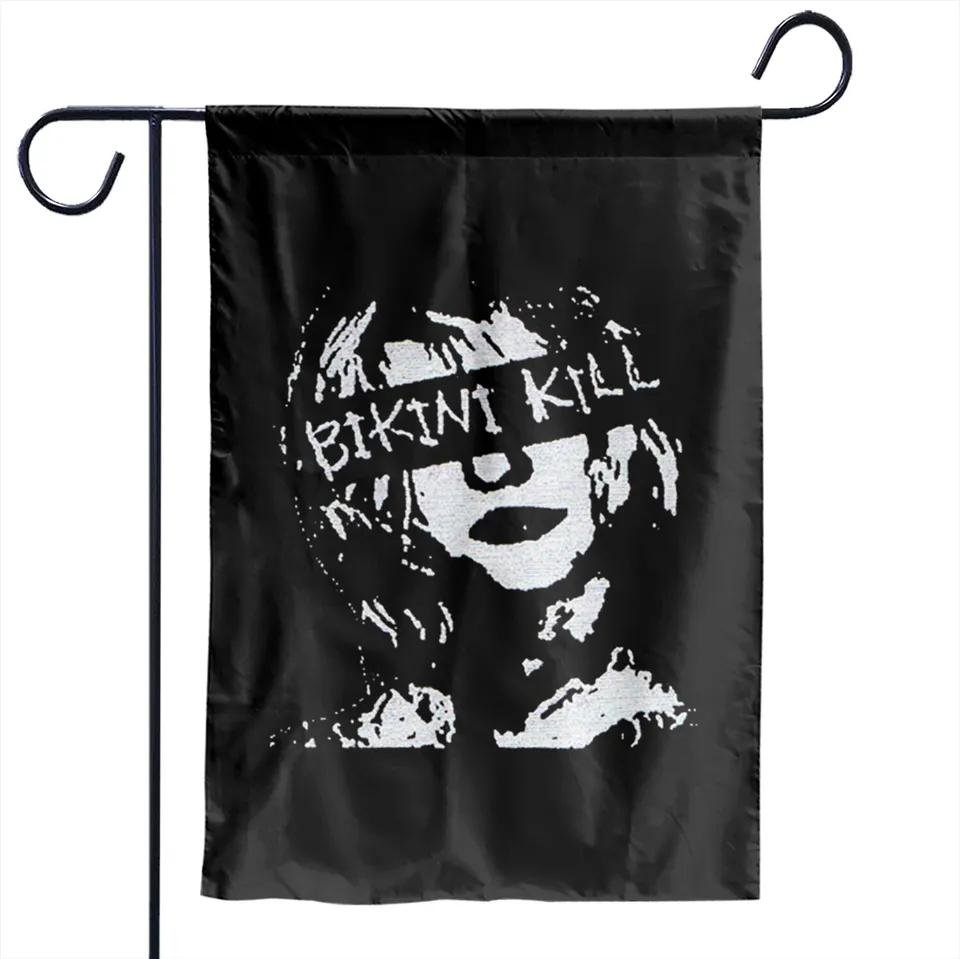 Bikini Kill Garden Flags