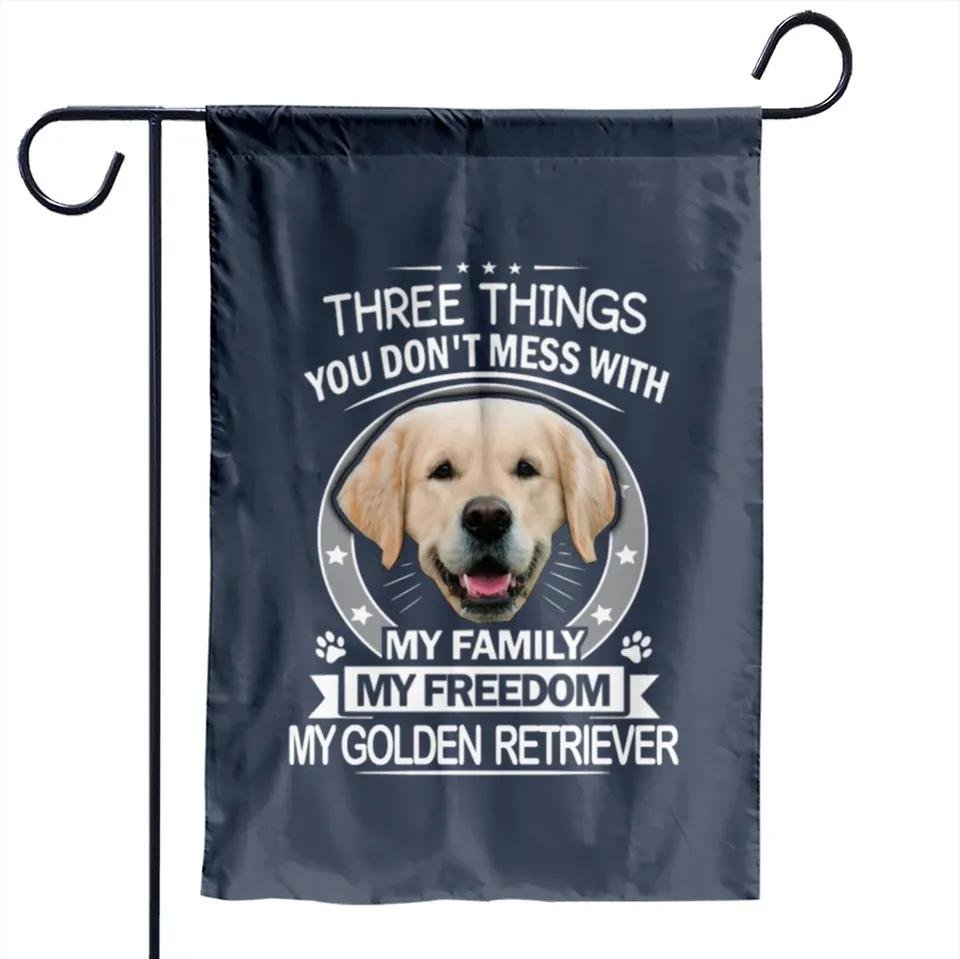 Golden Retriever Garden Flag Garden Flags