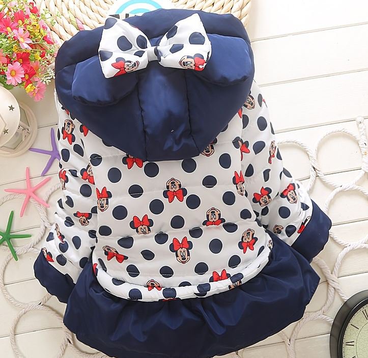 Red Minnie Mouse Winter Coats for Girls 2t,3t,4t Toddler Girls Polka ...