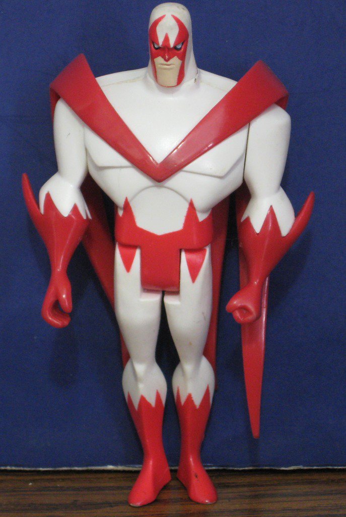 Justice League Unlimited Animated Hawk Action Figure 4 1/2" DC Comics