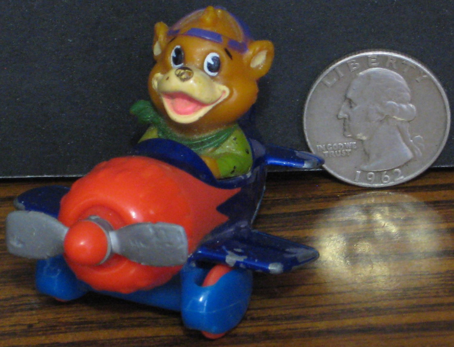 Disney TaleSpin Kit Cloudkicker In Airplane 2 1/2" - Die Cast Metal ...
