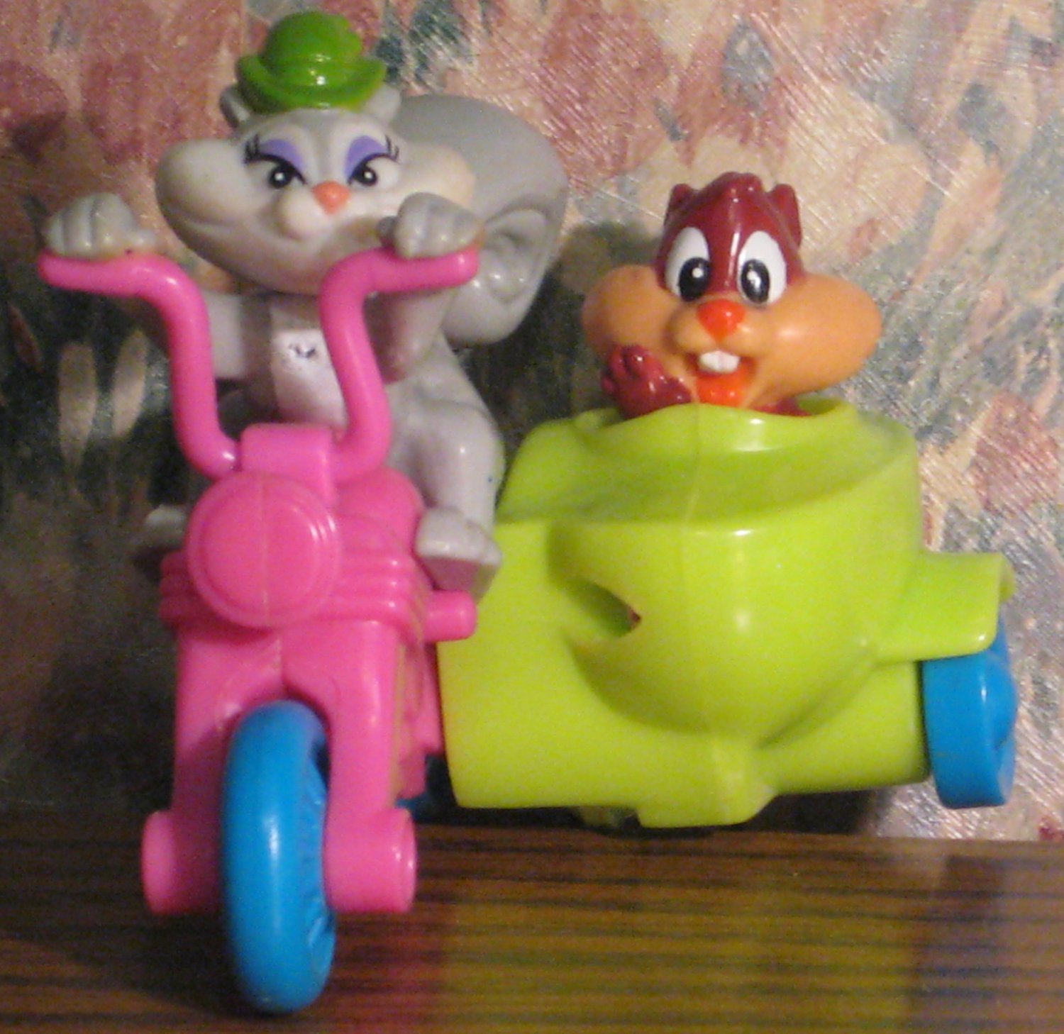 SOLD - Animaniacs Slappy and Skippy Squirrel Motorcycle McDonalds Happy ...