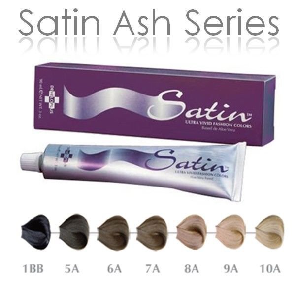 Satin Ash Series Aloe Vera Based Hair Color -Choose Your Color- VelvetBlush