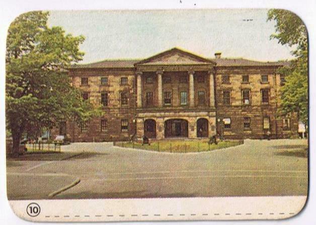 1961 Salada Tea Historic Canada Picture Contest #10 Building
