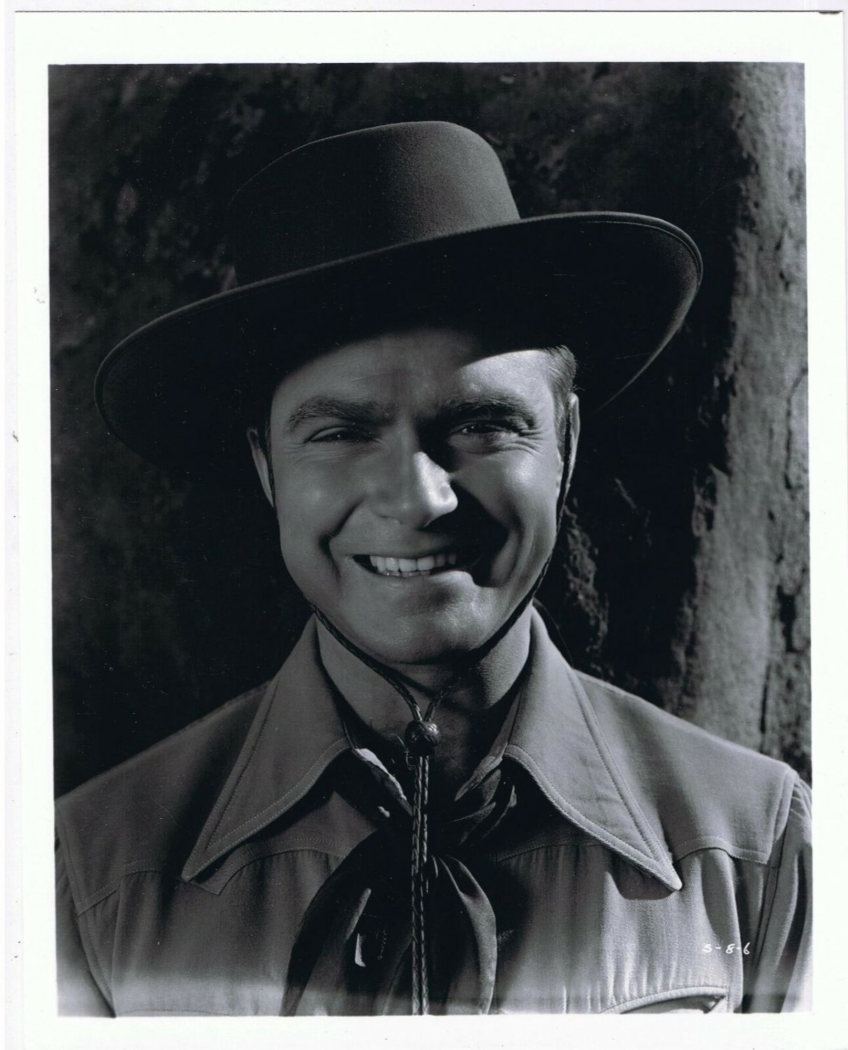 Gene Autry Close Up Press Photo 8x10