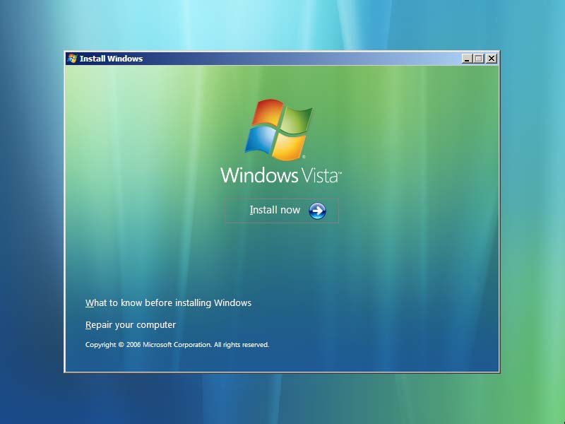 Complete Re-install New Disc Windows Vista Home Basic 32-bit - Had ...