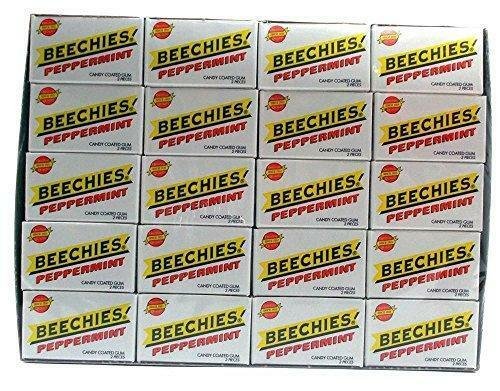 Beechies Peppermint Gum - 100 / Box