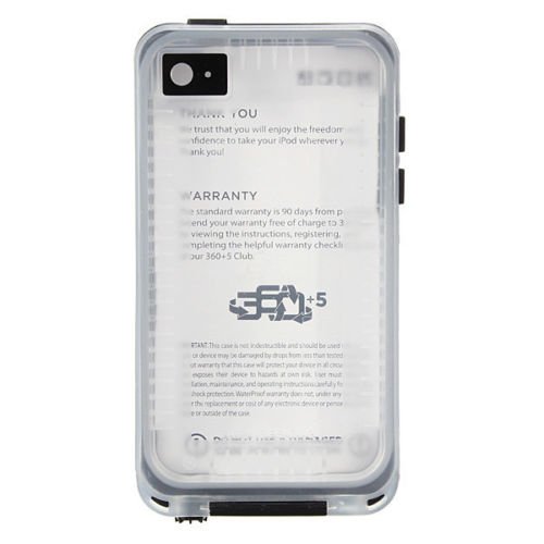 PC Waterproof Shockproof DirtProof Case For iPod Touch 4G Gen4
