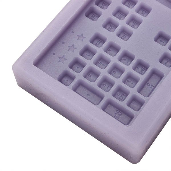 Keyboard Silicone Mold Fondant Baking Mould Cake Decorating Tool