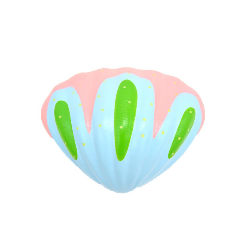 Squishy 12cm Seashell Slow Rising Collection Gift Decor Toy For Kids