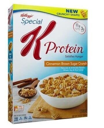 Kellogg's Special K Protein Cereal, Cinnamon Brown Sugar Crunch 11 Oz.